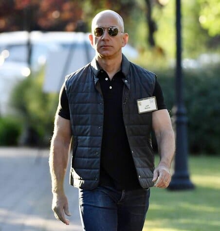 Jeff Bezos Musculation : Le secret des Muscles de Jeff Bezos
